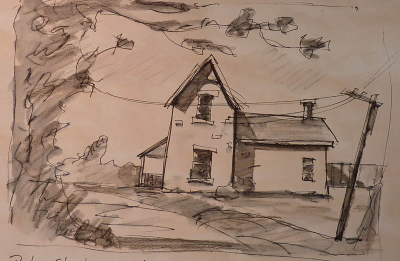 Smash Spring Art: Sketching with ink and watercolor