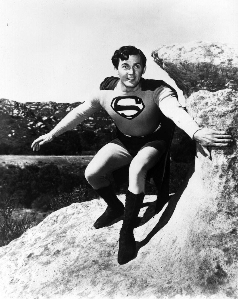 A drifting cowboy: Superman Makes Chatsworth Appearance