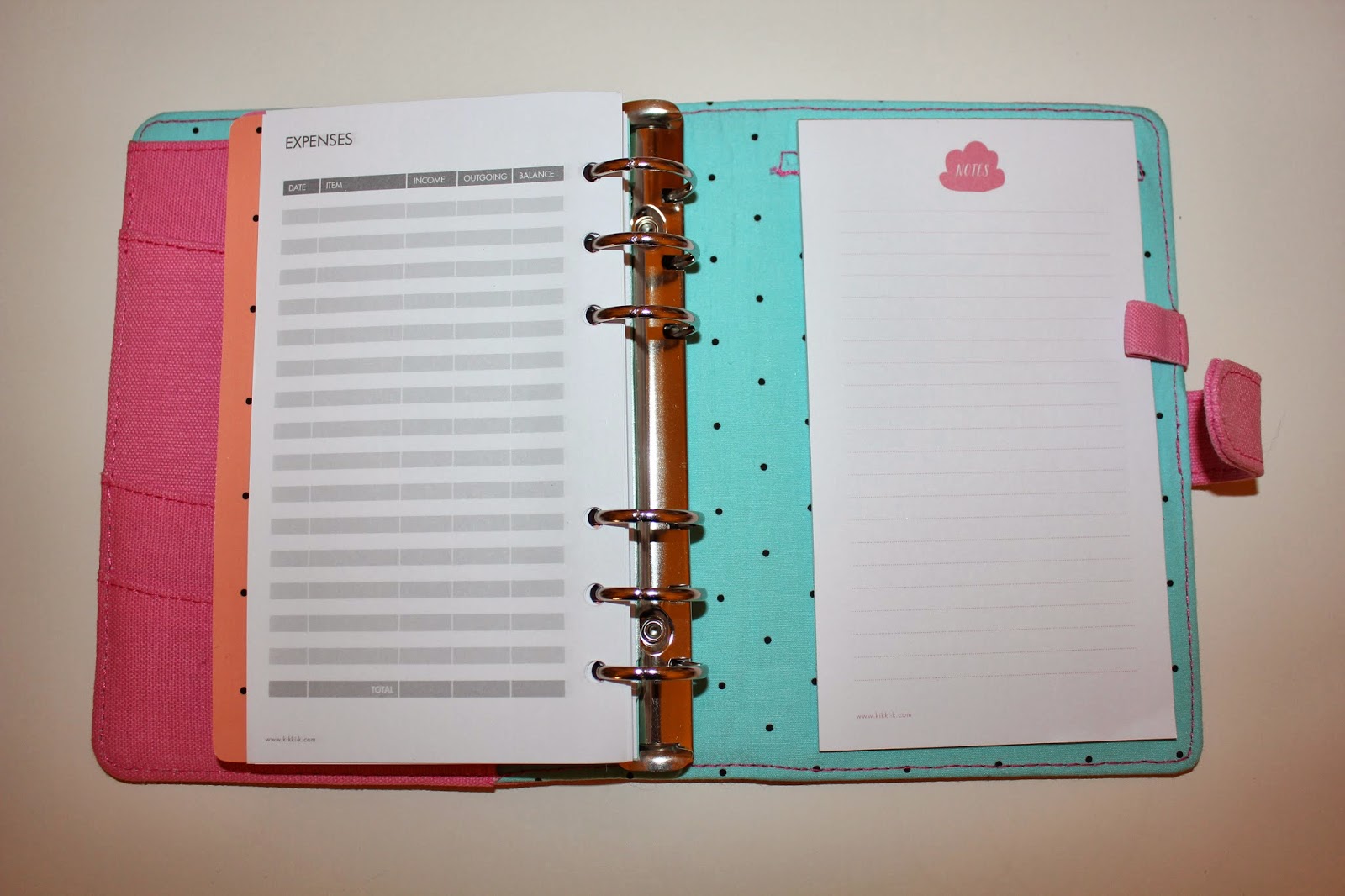 Pretty Filo: Kikki K Planner - Live Laugh Love