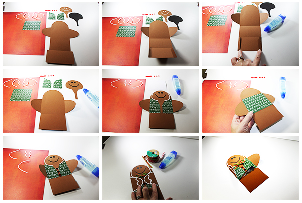 JMRush Designs: Gingerbread Man Hug Gift Card Holder