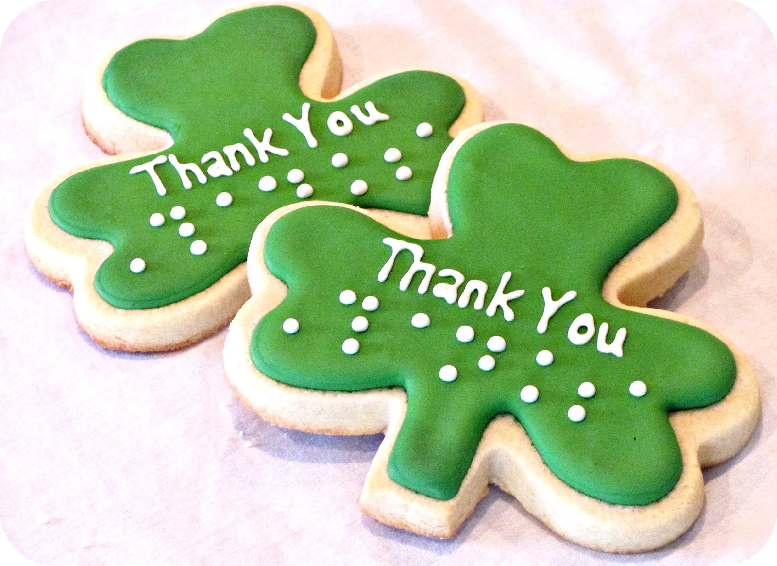 Hello Cupcake!: Shamrock Thank You