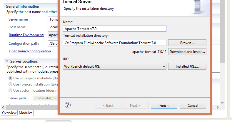 Java Developers Guide: SEVERE: Catalina.start: org.apache.catalina.LifecycleException: Failed to ...