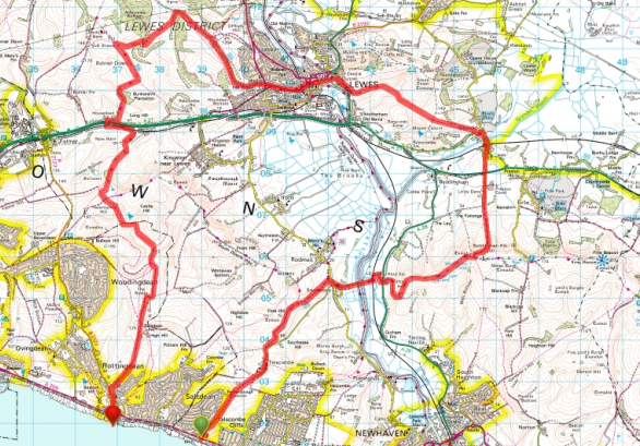 John Hayes Walks: A Circular Walk via Lewes