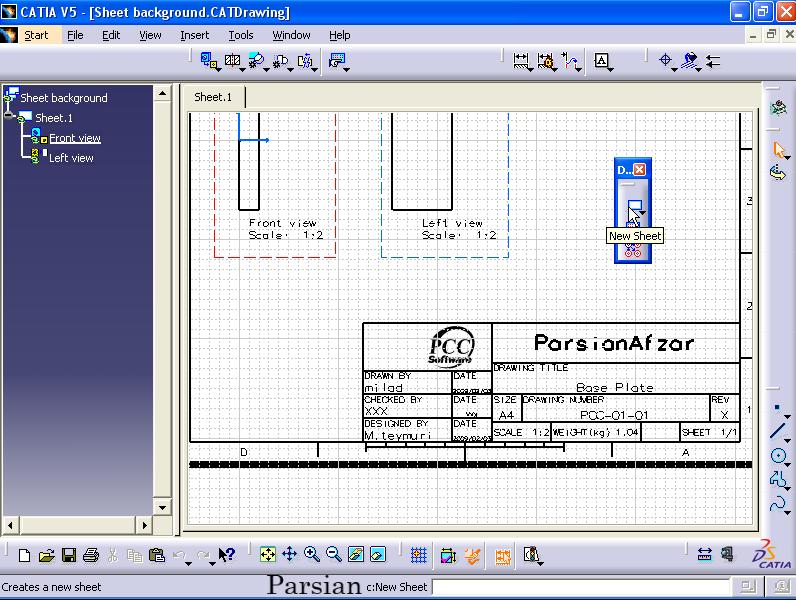 Product Design Engineering: CATIA (Standard parts in drafting, Drawing ...