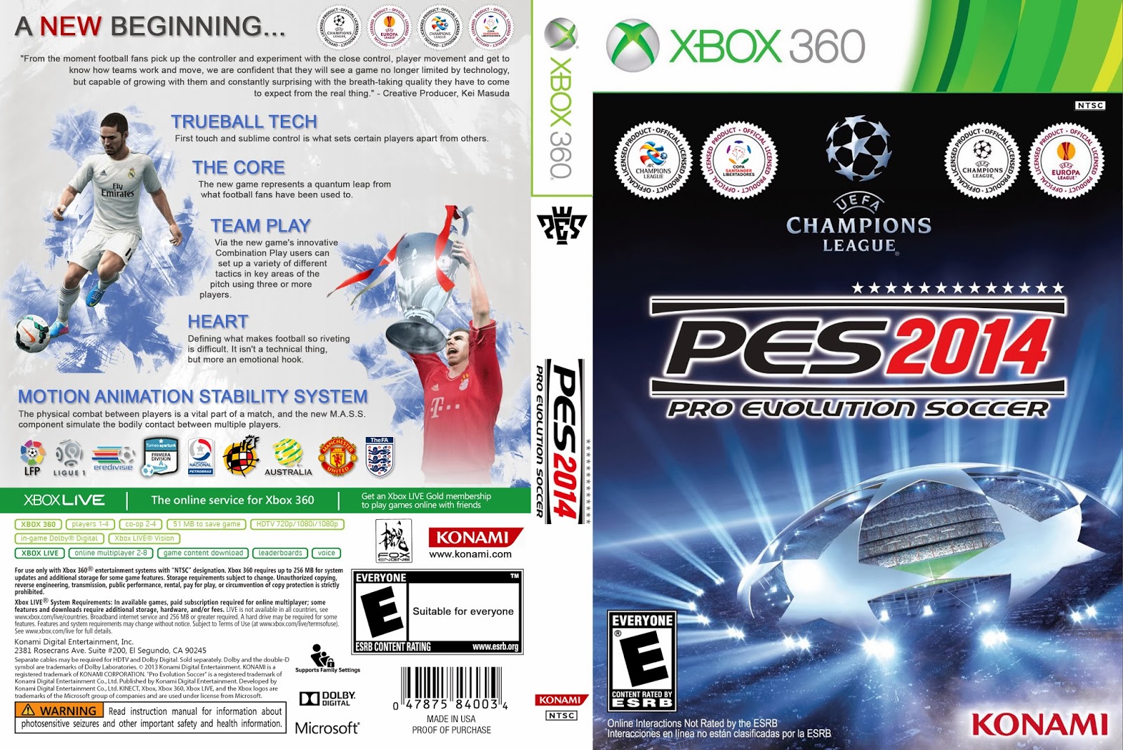 SUPERCAPAS: PES 2014