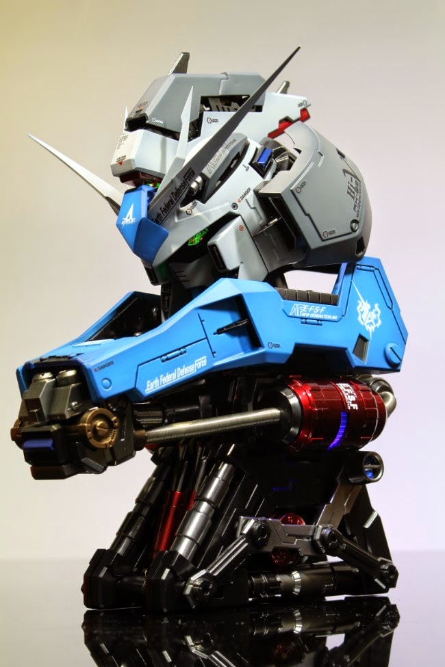 GUNDAM GUY: RX-93-v2 Hi-Nu Gundam Head - Painted Build