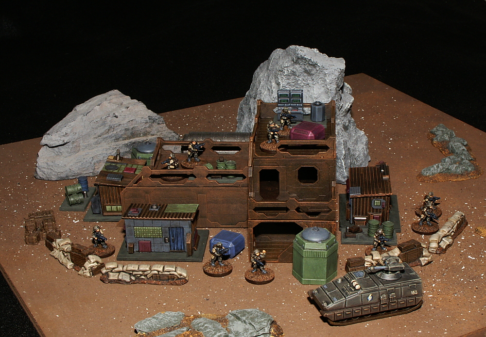 15 millimeters through space and time: Sci Fi Outpost