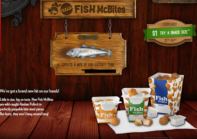 McDonald's Snack Size Fish McBites $1 February 12-14th - HEAVENLY STEALS