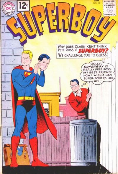 Dave's Comic Heroes Blog: Giant Superboy 100 Page Super Spectacular