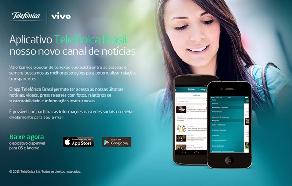 VIVO EMPRESAS: Aplicativo Telefônica Brasil