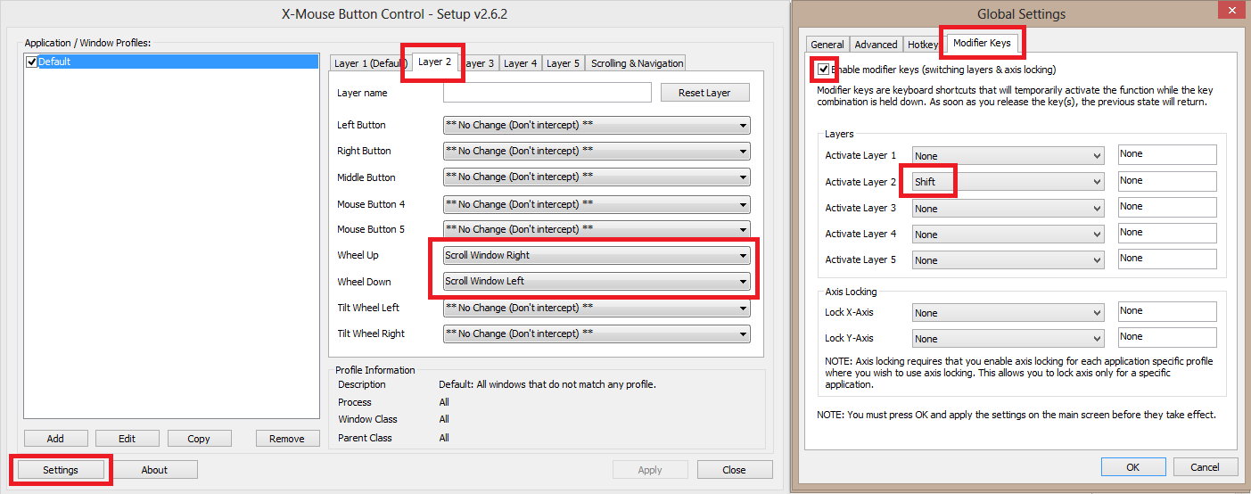 Eclipse IDE Horizontal Scrolling With a Mouse