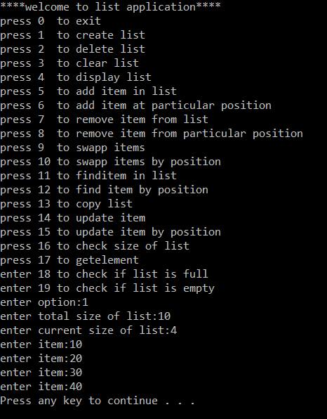 Array based list c++ simple project ~ C++ Programming Tutorial for ... Array based list c++ simple project ~ C++ Programming Tutorial for ...