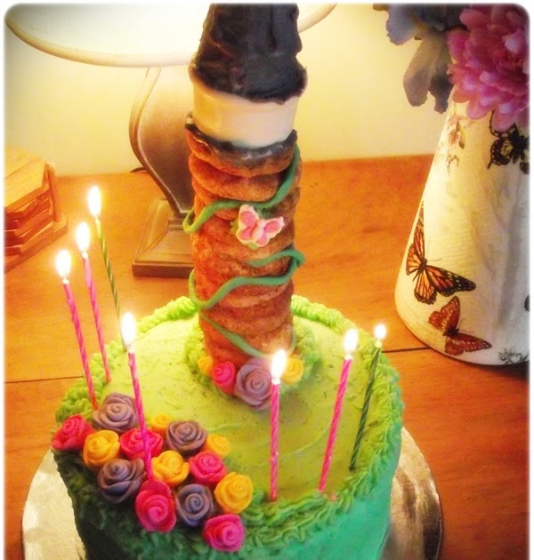 Great Fun etc: Tangled Party: Rapunzel's Tower Cake