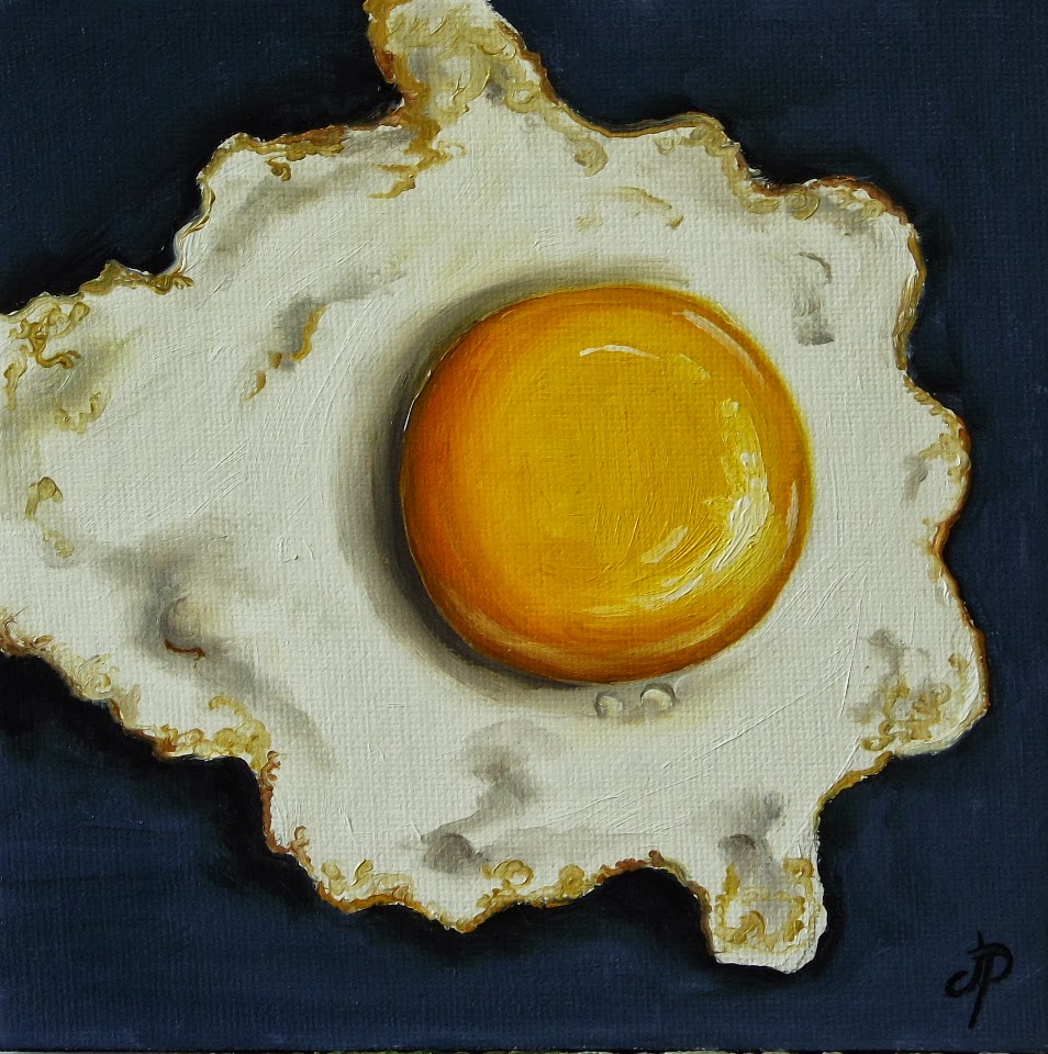 Jane Palmer Fine Art: Fried Egg #2
