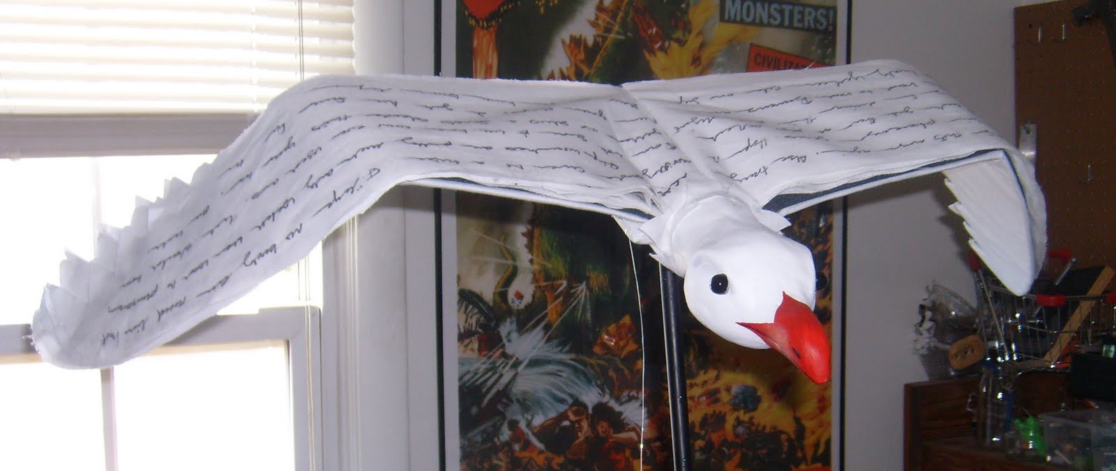 CactusHead Puppets: Building the Seagull Puppet