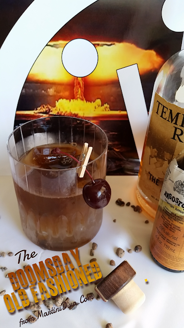 The MARTINI DIVA: The DOOMSDAY OLD FASHIONED Cocktail