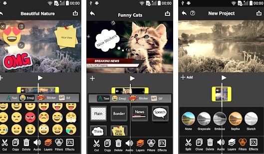 Top 10 des meilleures applications de montage vidéo pour Android 2018