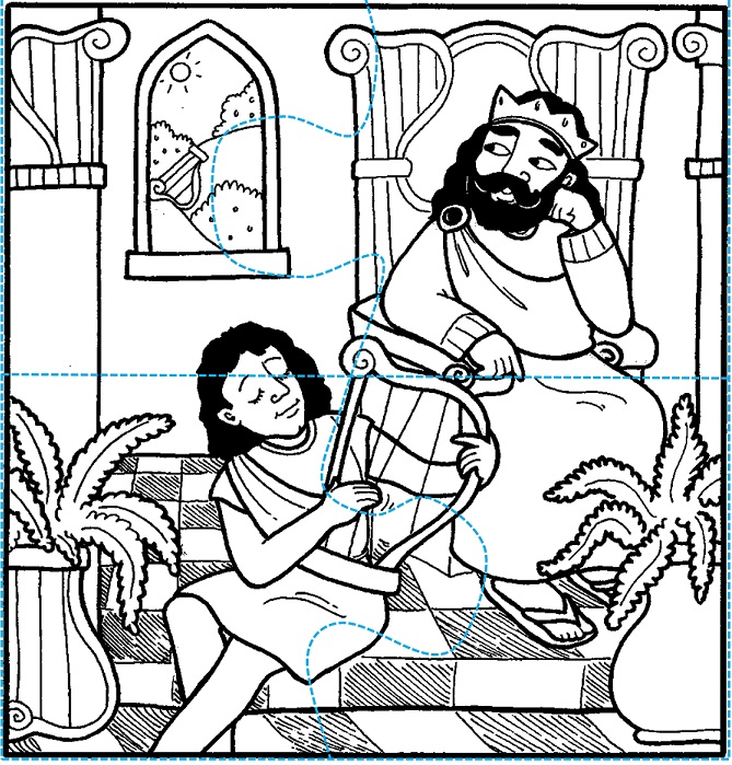 Sekolah Minggu Kreatif: Aman Dalam Lindungan Tuhan (1 Samuel 18:1-30)