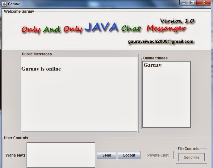 Samadhan Zone : MultiThreaded Chat Server in java Samadhan Zone : MultiThreaded Chat Server in java