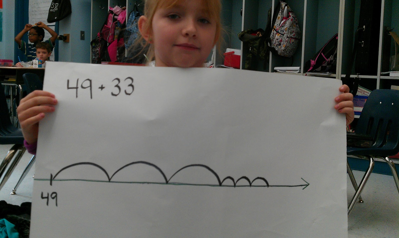 Our Class At Work How To Use A Number Line To Add Two Digit Numbers our-class-at-work-how-to-use-a-number-line-to-add-two-digit-numbers