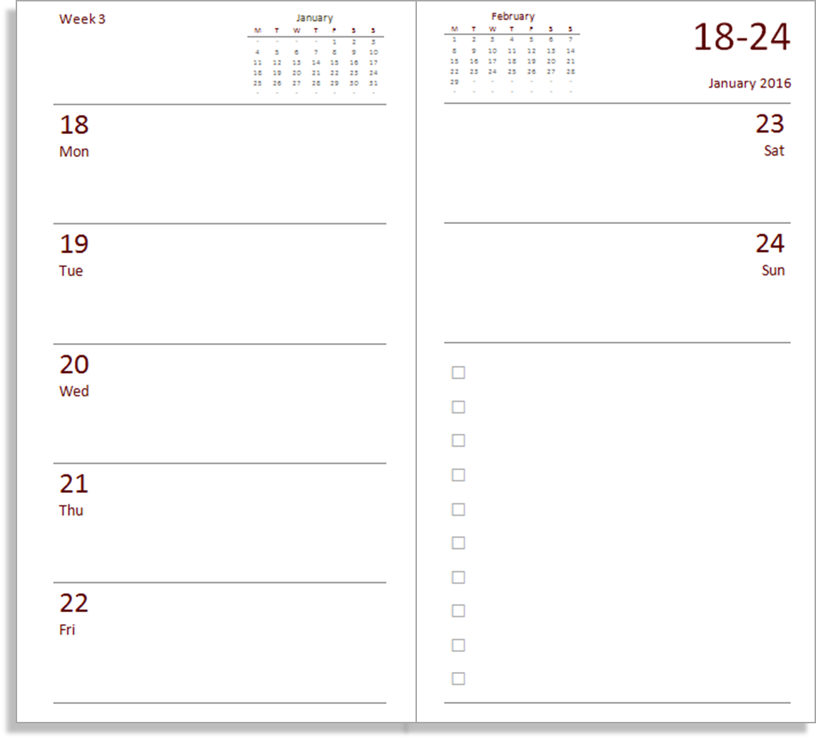 My Life All in One Place: Free Traveler's Notebook diary inserts in the ...