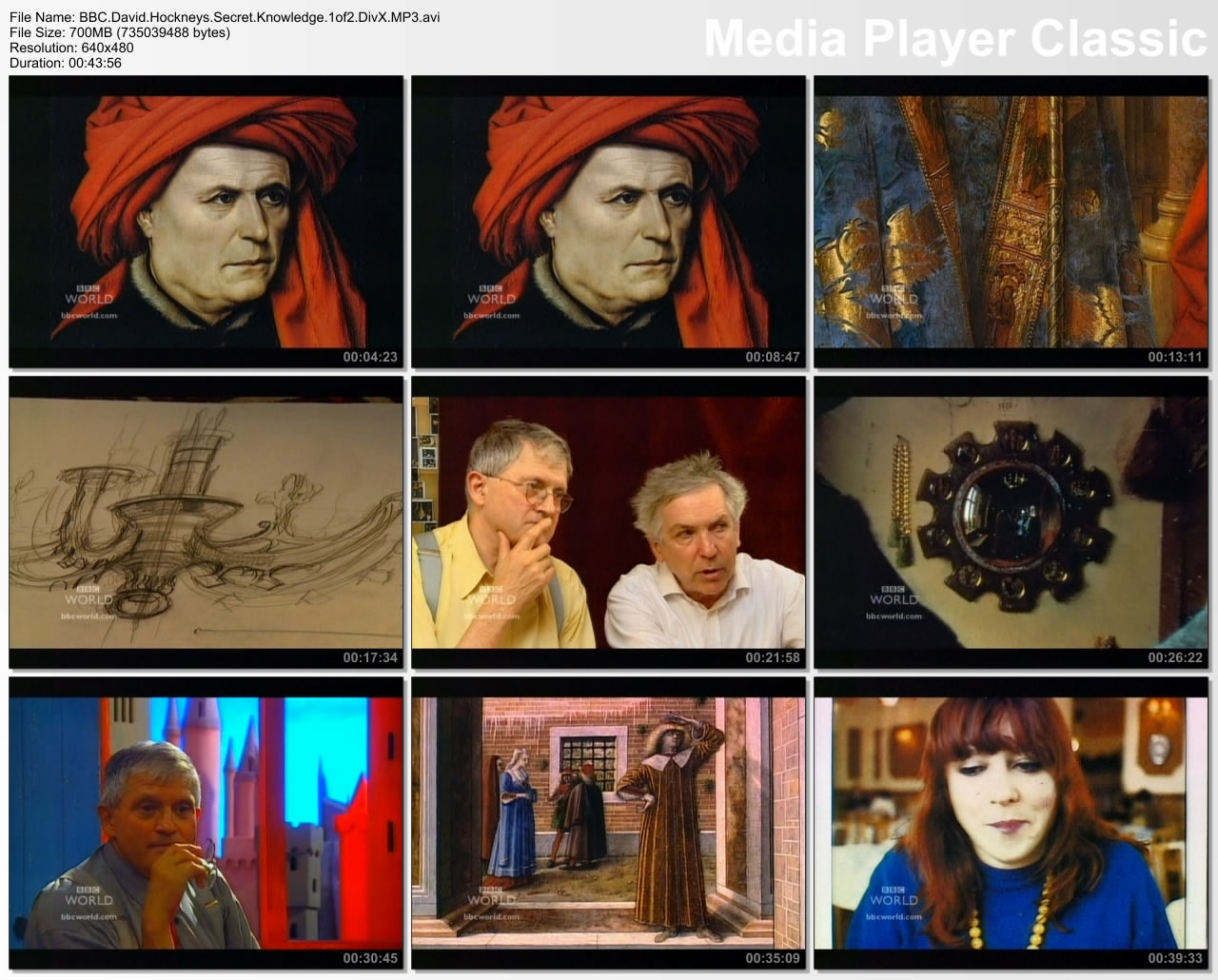 architectural videos: David Hockney's Secret Knowledge, an insightful ...