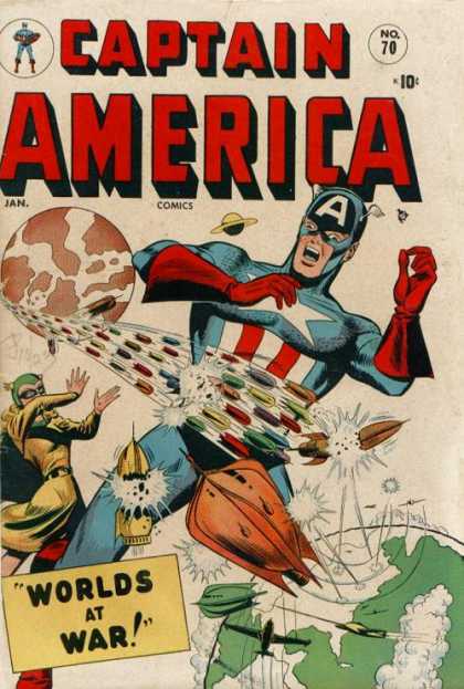 Lido Shuffle: Cover Story - Top 10 Golden Age Captain America Covers