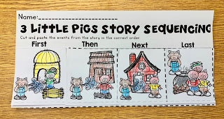 Ms. Moran's Kindergarten: The Three Littlg Pigs and Free Comparing and ...