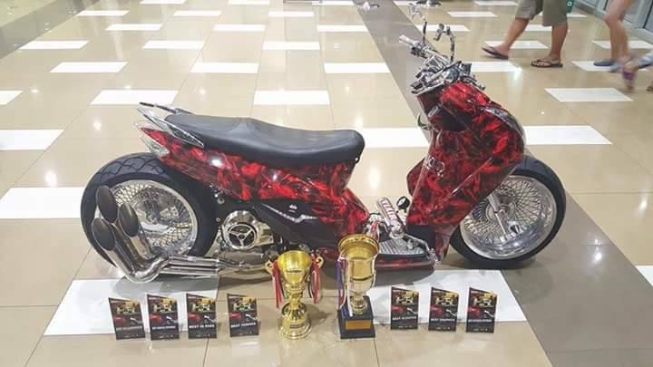 motor drag racing rdv: 45 Foto dan Gambar Modifikasi Motor Matic