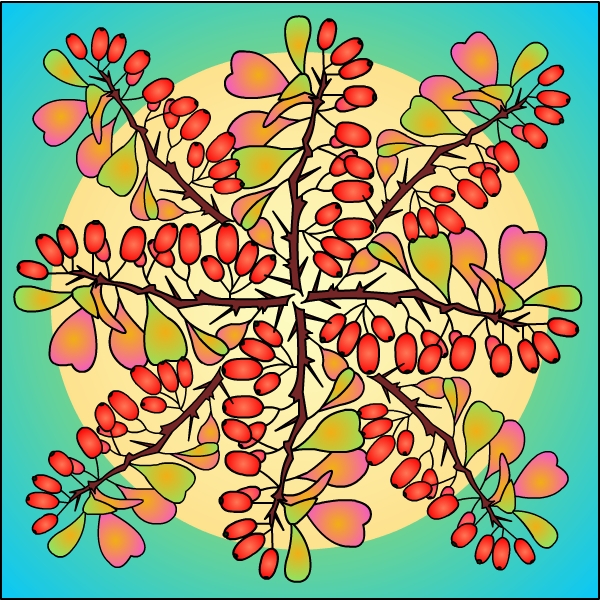 Nicole's Free Coloring Pages: Autumn Mandala * Coloring pages
