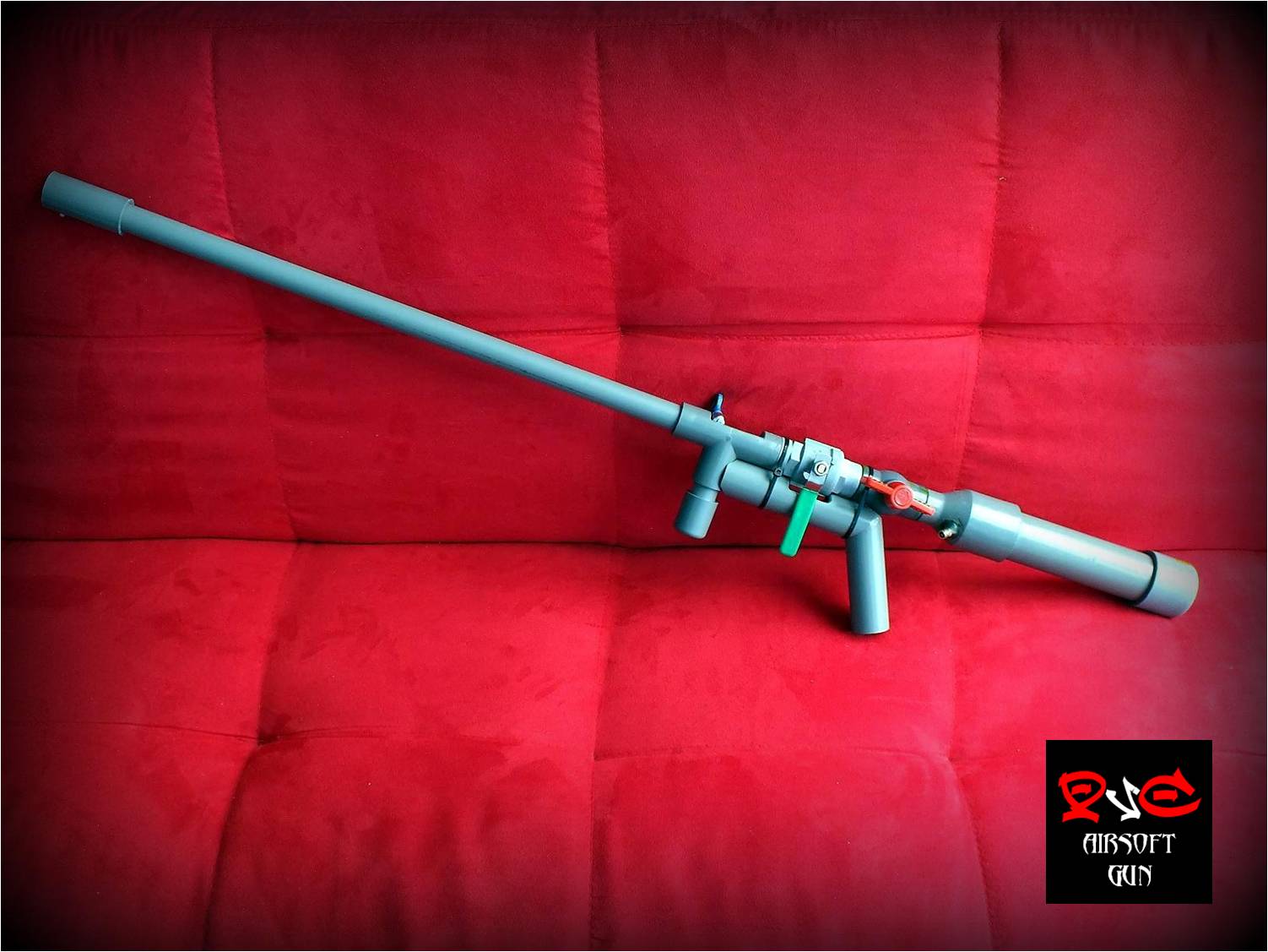 PVC Airsoft Gun | Membuat senapan mainan | Spring - Pneumatic - PCP ...