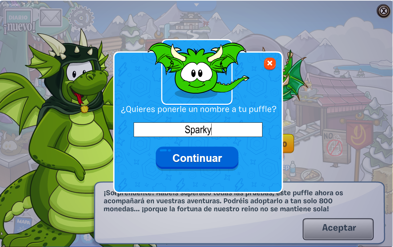 Tutorial: En Busca del Puffle Dragón