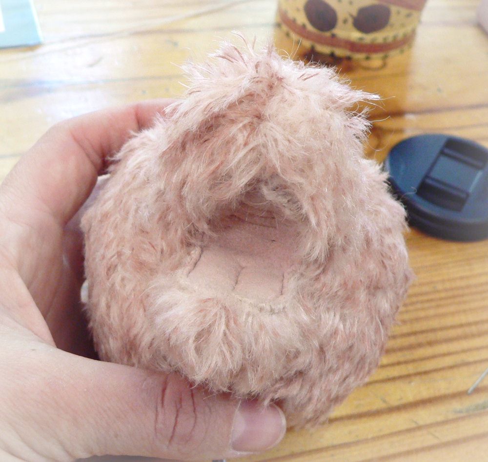 Megan's Tiny Treasures: Nellie - Open Mouth Teddy Bear Workshop