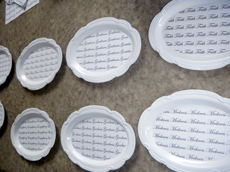 Morning by Morning Productions: Scripture Plate Wall Decor