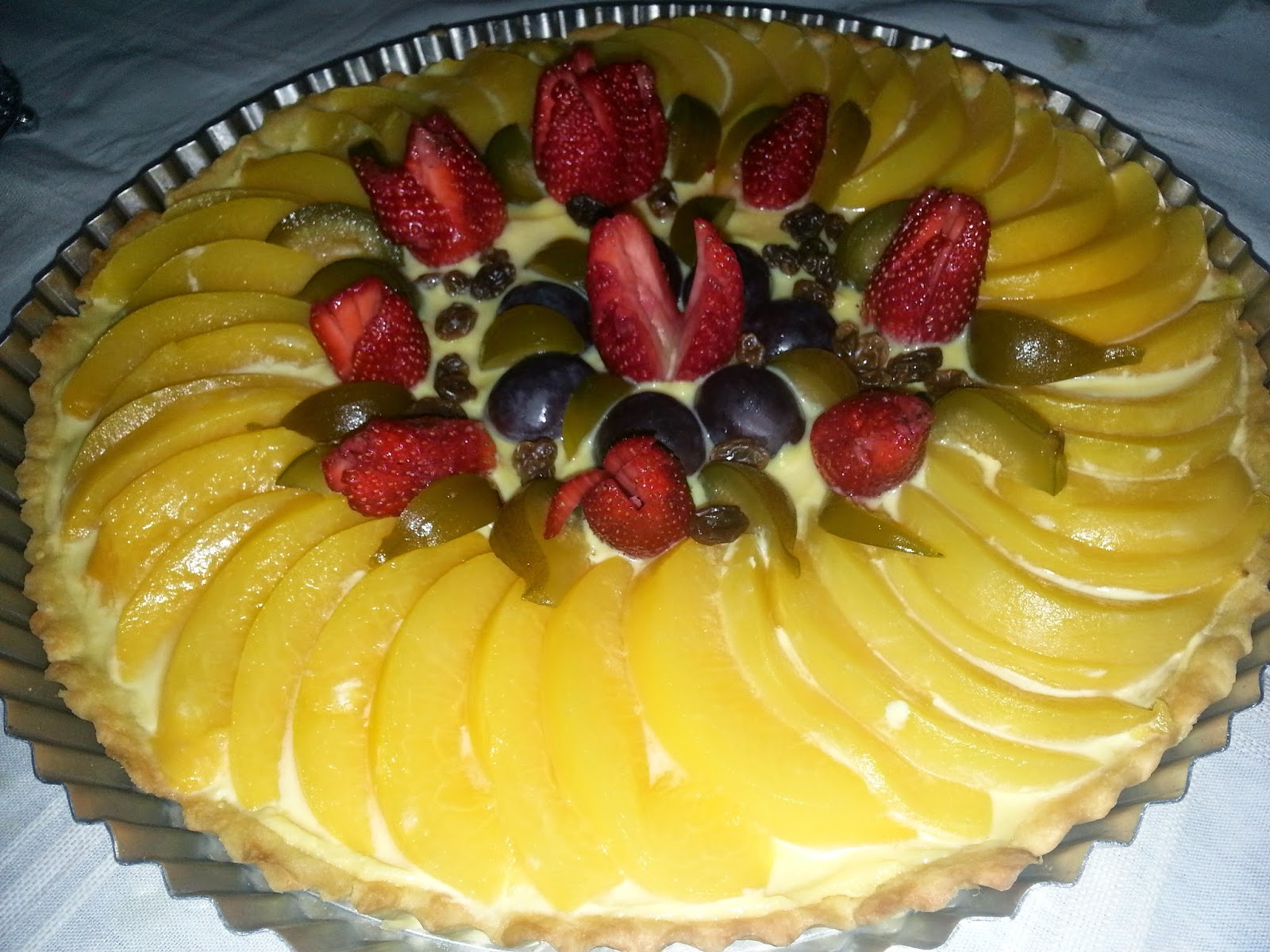 Gastronomia Di Vera: Tarte de Frutas com massa sablé - Colorido que nos ...