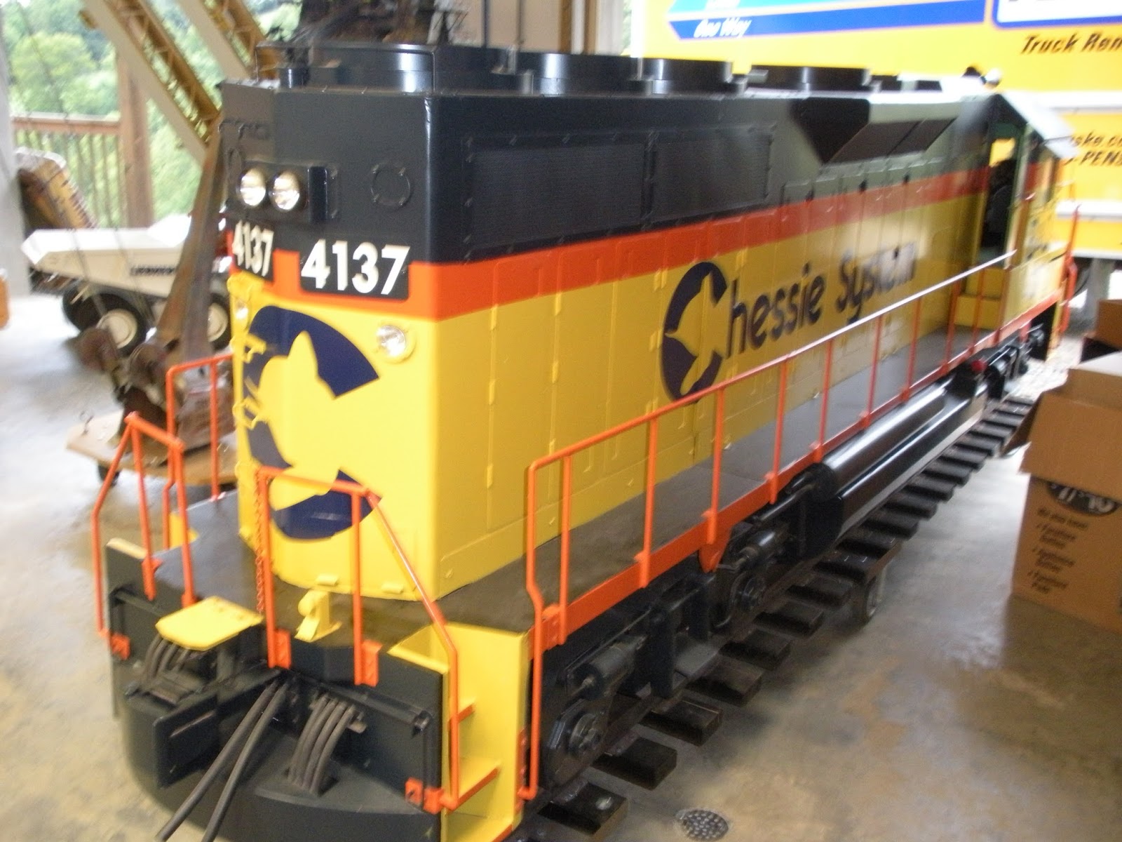 Chuck Sword - DHS Diecast Blog: Photos of Chessie System Locomotive ...