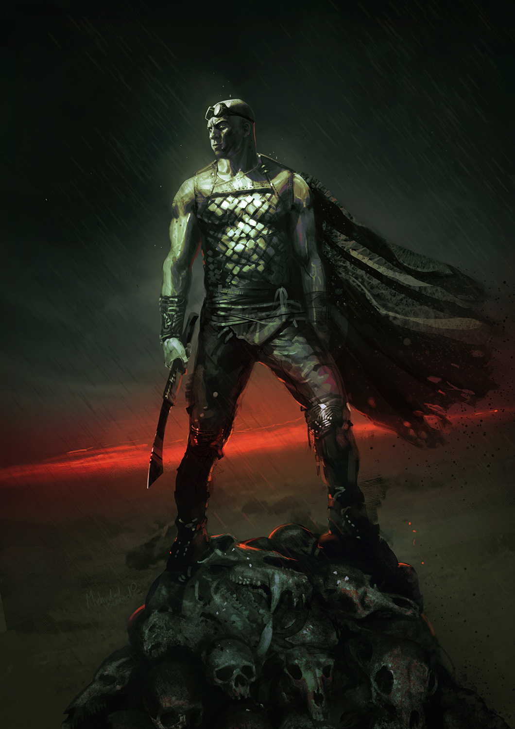 Riddick by Mehrdad Isvandi | Film art, Warrior poet, Art