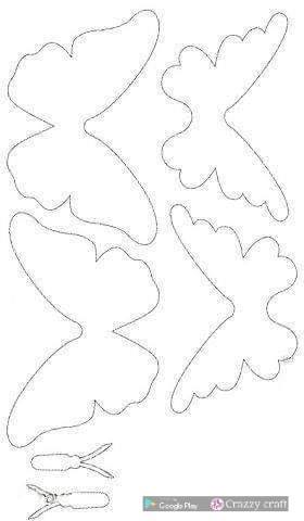 Aprende cómo hacer estas hermosas mariposas de foami ~ Mimundomanual