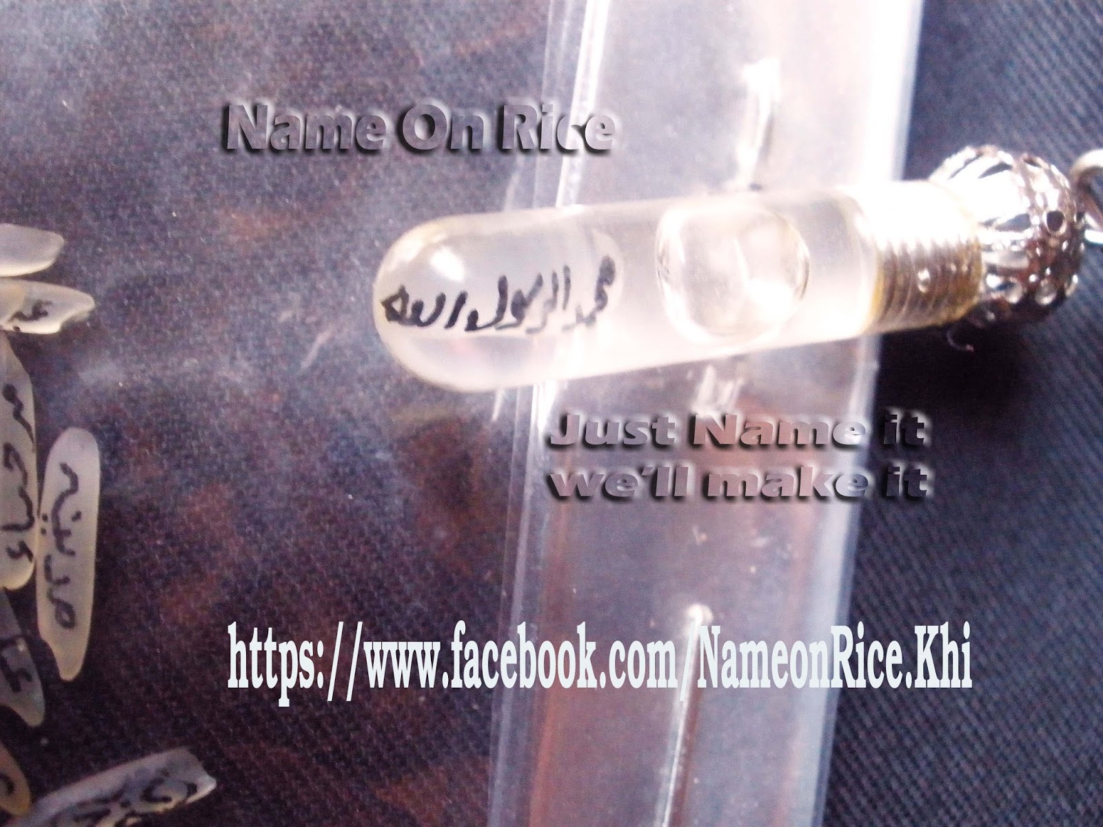 Name On Rice : Products