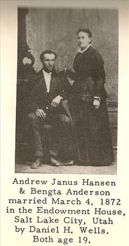 Leslie's family: Bengta Anderson Hansen