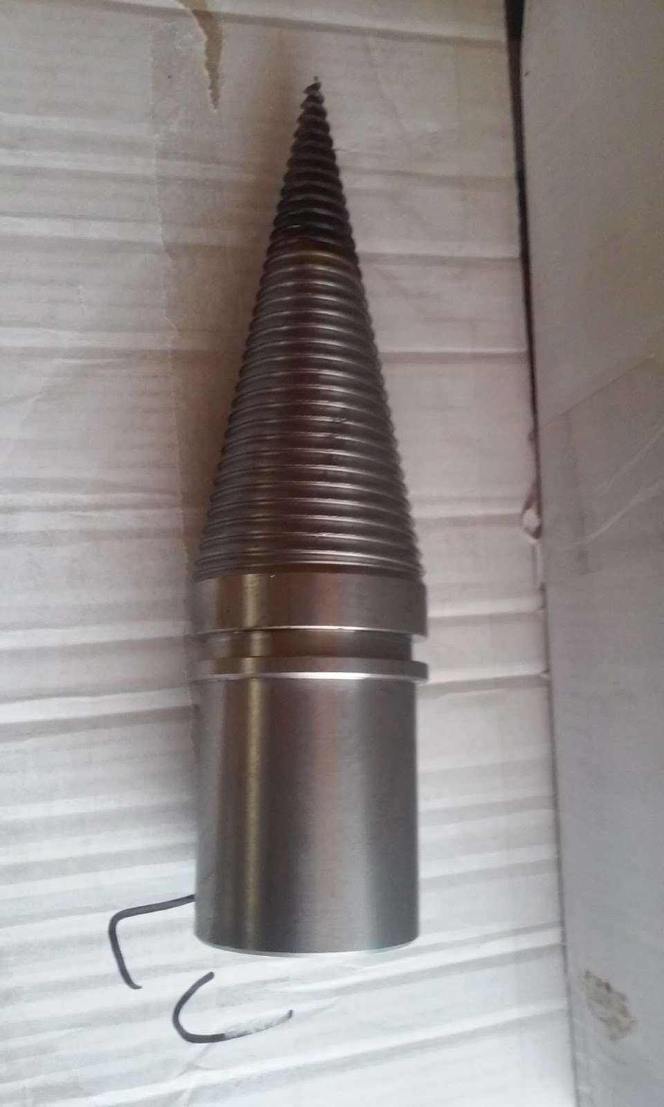 Log horse with chainsaw holder Drill Grape Electric Grape Crusher Log ...