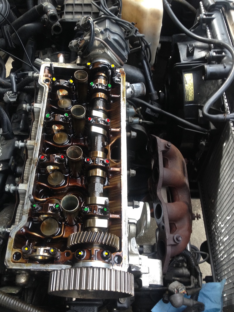 Wrenching That Car: 4AFE Cylinder Head Removal