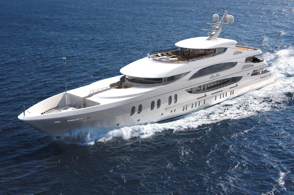 Megayacht Global: Trinity Yachts Deliver 187ft 'Lady Linda'