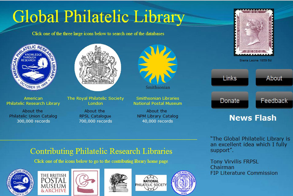 The Stamp Collecting Round-Up: Global Philatelic Library Now On Line