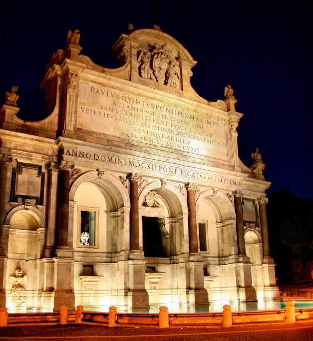 BLU AUBERGINE: DINING OUT: Antico Arco, ROME