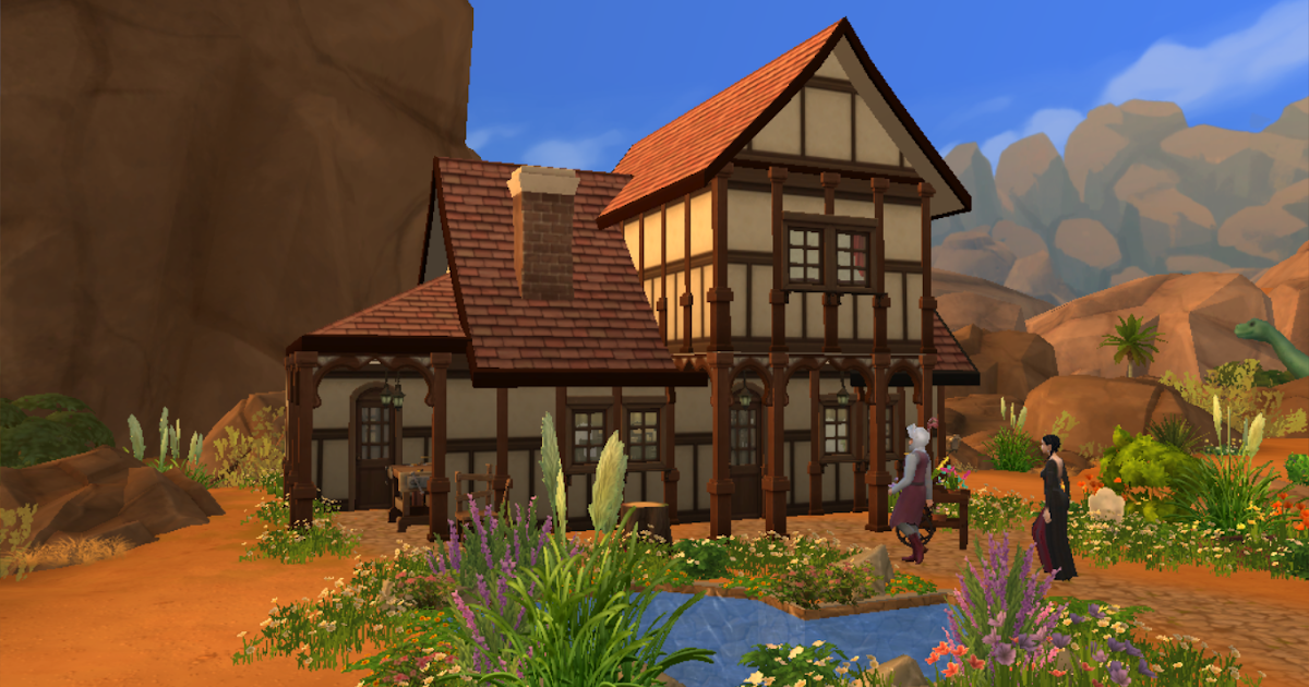 SimsDelsWorld: The Sims 4 : Medieval House 1