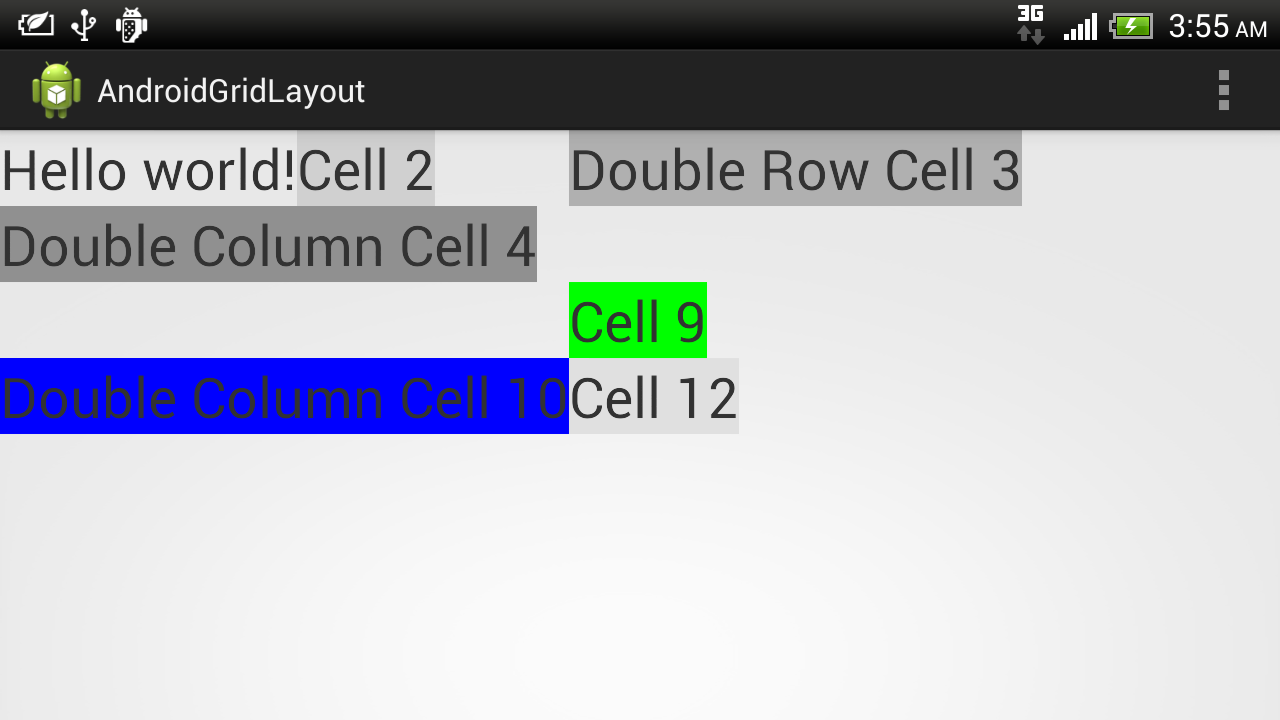 Android-er: android.widget.Space