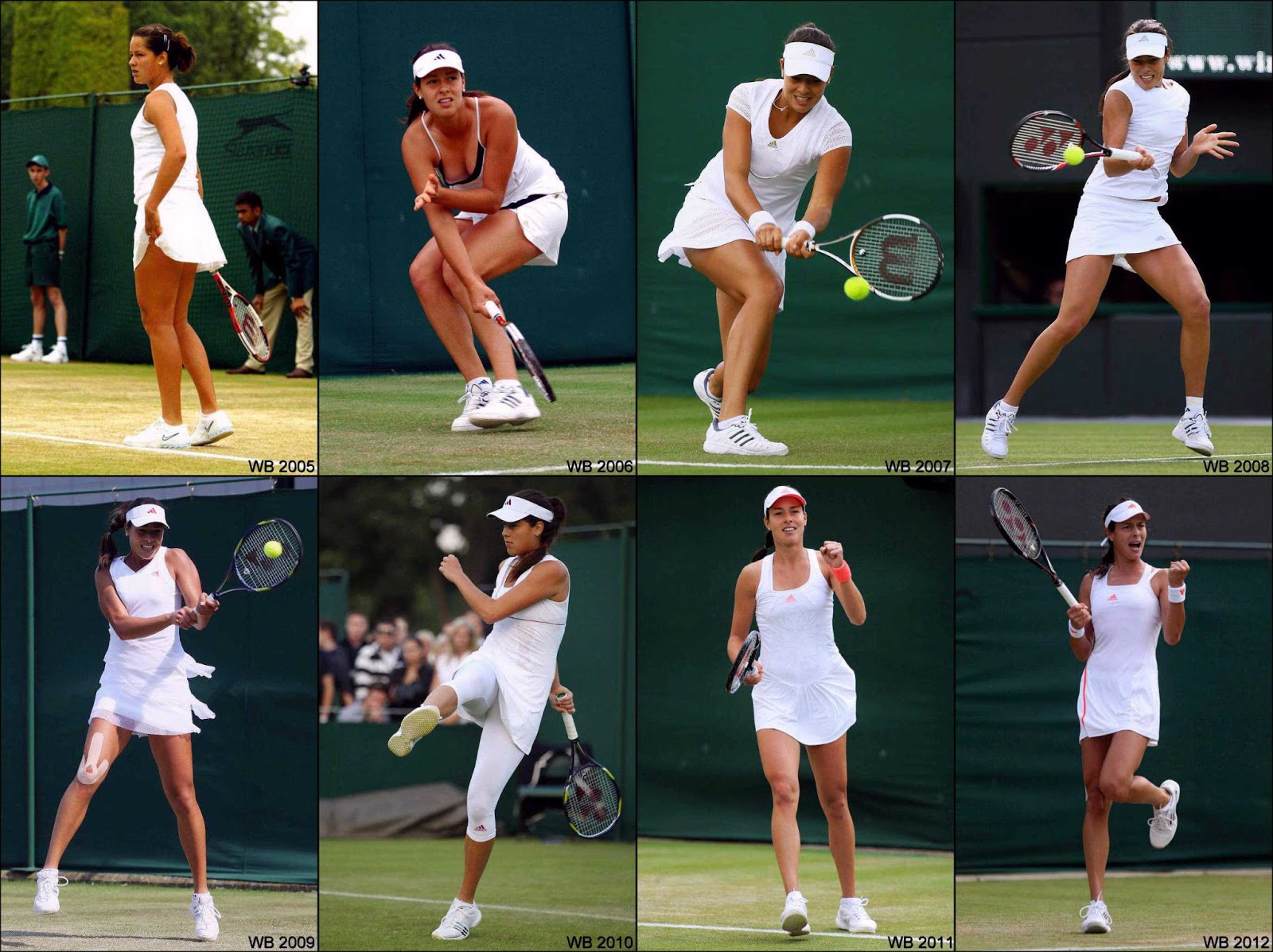 WTA ANGELS: Os 8 Wimbledon de Ana Ivanovic