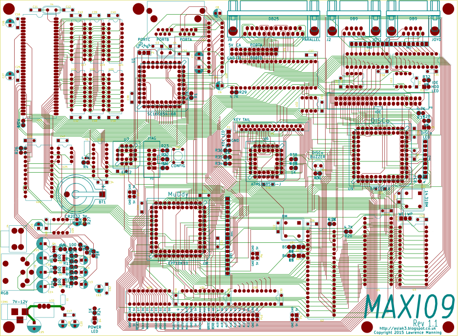 MAXI09 PCB ordered and yet more prototyping – Aslak's blog