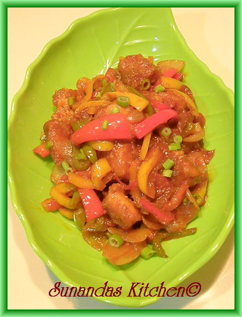 Recipes from Sunanda's Kitchen: Fish Manchurian